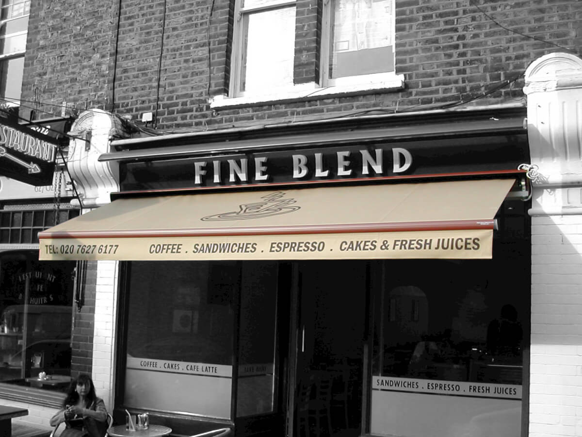 Costa Coffe Blinds - Shades Awnings